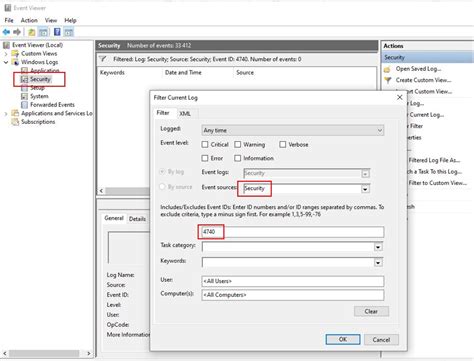 troubleshooting account lockouts in active directory with event viewer messageware