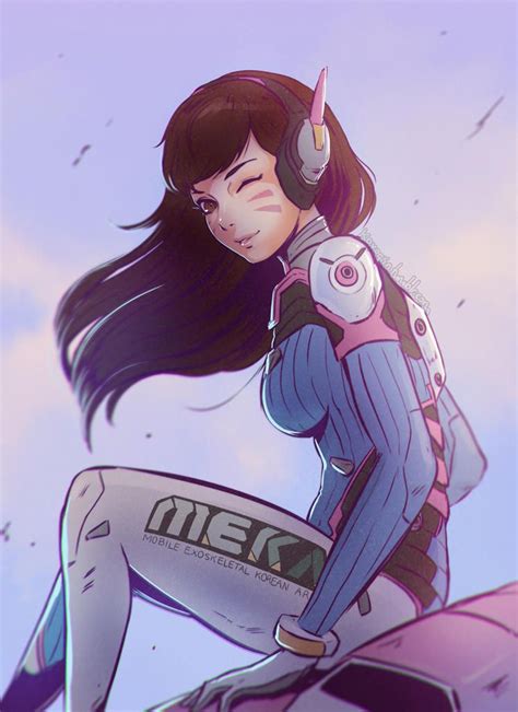 Dva Fanart Overwatch Overwatch Fan Art Dva Fanart Dva Overwatch