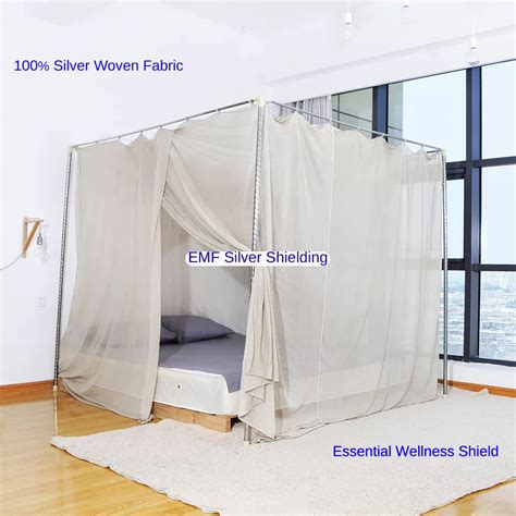 Faraday Bed Canopy Queen Size Village Leisure