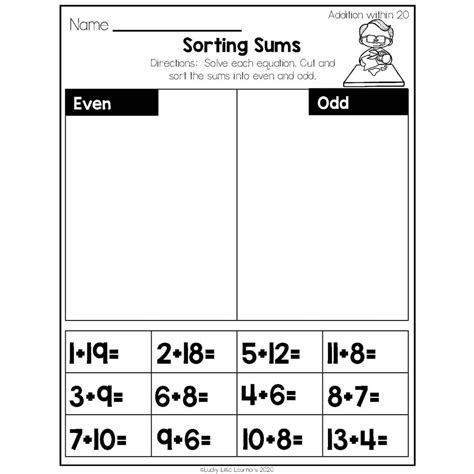 Algebraic Thinking Worksheets