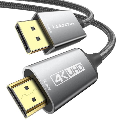 4k Displayport To Hdmi Cable 10ft 1080p120hz1440p2k60hz Uni