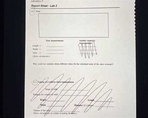 Your Measurements Length Width Area Show