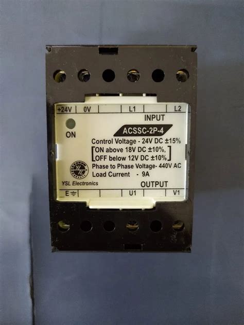 Solid Stste Relay Acssc 2p 4 At ₹ 1950piece Ssr In Hosur Id 2857653887533