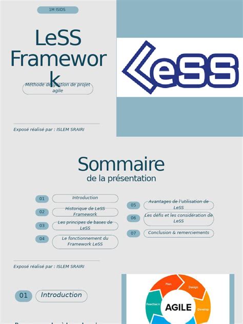 Less Framework Pdf Scrum Développement Méthode Agile
