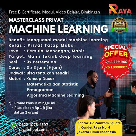 Kursus Machine Learning Keterampilan Utama Era Digital