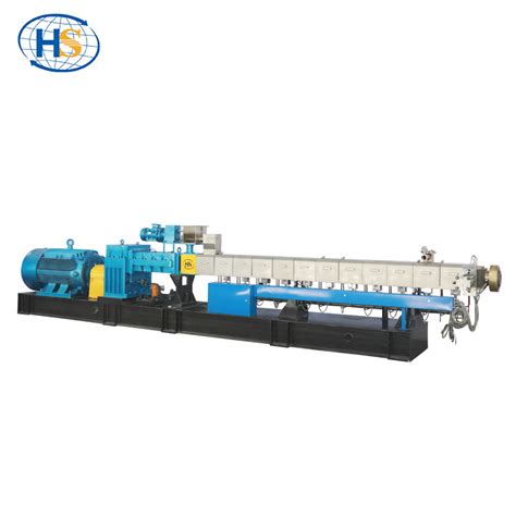 Haisi Masterbatch Making Plastic Compounding Twin Screw Extruder China Extruder And Twin Screw