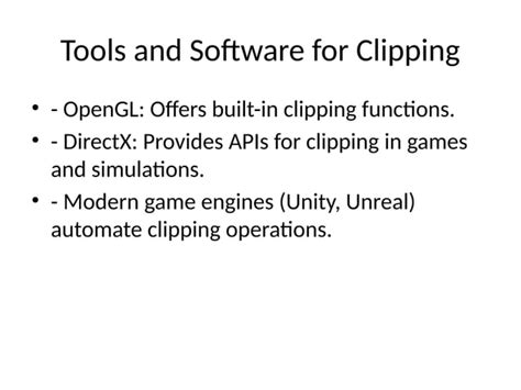 Clippinglecture In Computer Graphicspptx