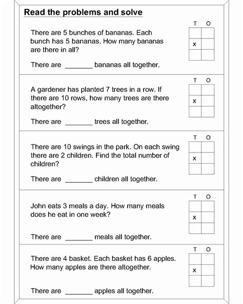 50 Algebra 1 Word Problems Worksheet