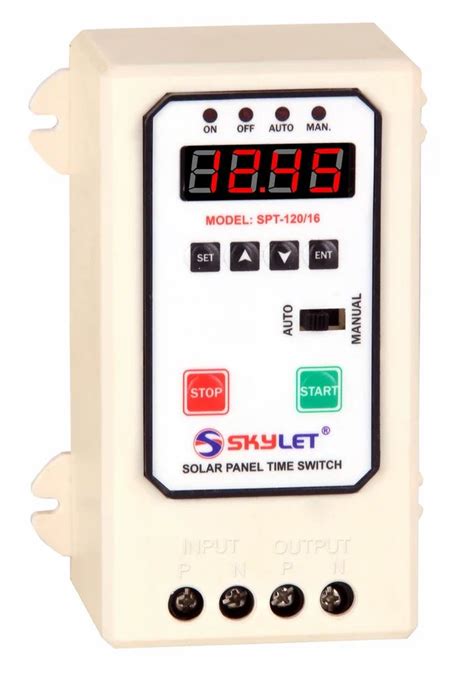 Solar Panel Timer Spt At Rs 1850 In Ahmedabad Id 2853316832888