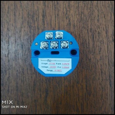 Jual 24Vdc Rtd Pt100 Transmitter 0 150C Shopee Indonesia