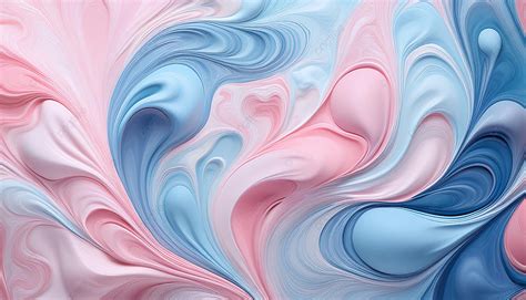 Abstract Pink And Blue Swirls Background Abstract Swirls Pink