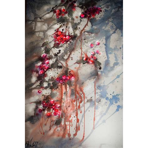 Купить картину Мокрый снег в Москве от художника Горбач Диана