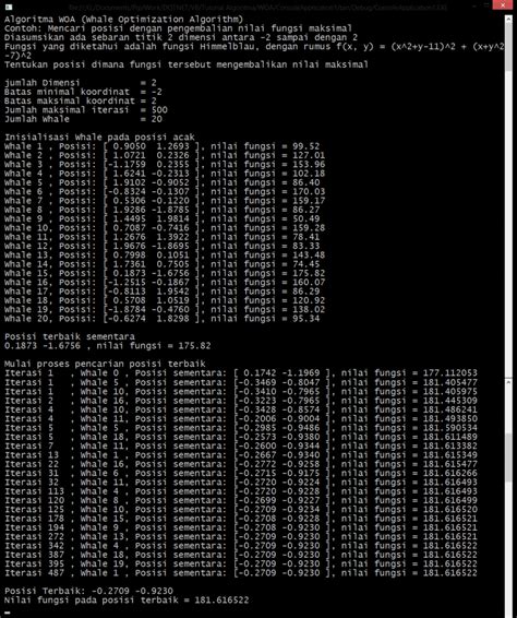 Algoritma Woa Whale Optimization Algorithm Pip Tools