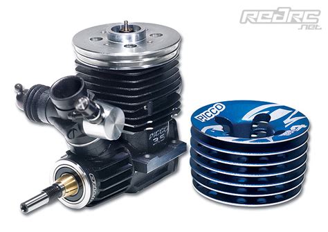 Red RC Picco Buggy Evo Engine