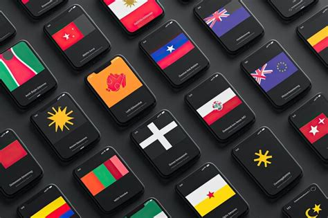 Sleek Darkthemed Mobile Screens Design A Ui For A Multilingual Learning App With A Focus On