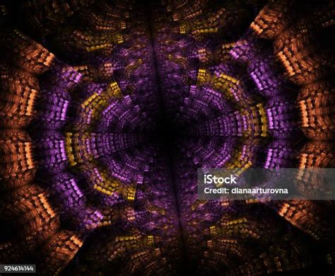 공간 컴퓨터 생성 추상 배경에서에서 빛나는 스타 게이트 은하계 레이스 프랙탈 3차원 형태에 대한 스톡 사진 및 기타 이미지 3차원 형태 개념 개념 기호 Istock