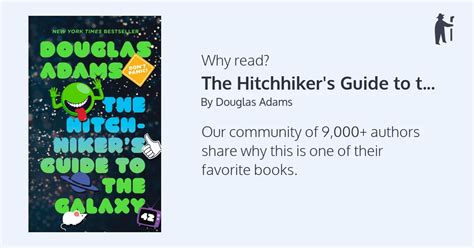 Why Read The Hitchhikers Guide To The Galaxy
