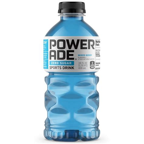 Powerade Zero Sugar Electrolyte Sports Drink Mixed Berry Walgreens