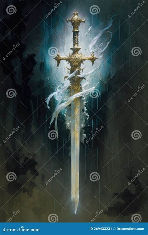 Ghost Sword With A Blade That Can Pass Through Solid Objects And Harm Incorporeal Entities AI
