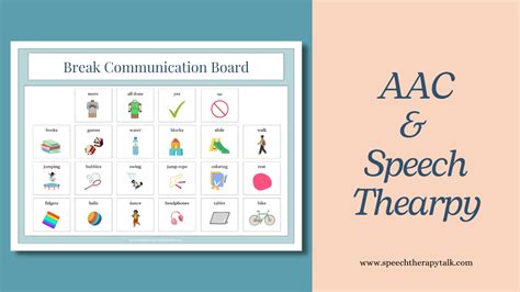 Augmentative Alternative Communication Speech Therapy Talk