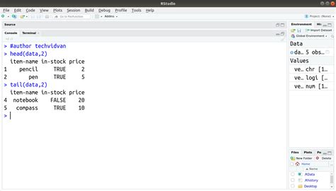 How To Create Index And Modify Data Frame In R Techvidvan