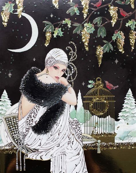 Леди совершенство Иллюстрации в стиле арт деко Художественный декор плакатов Мода арт деко