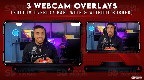 Animated Stream Overlay Package Project Zero Stream Designz