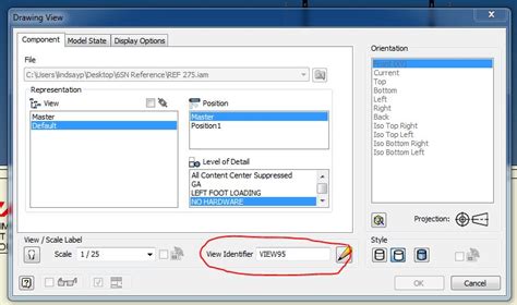 Ilogic Drawing View Label Code Edit Help Autodesk Community