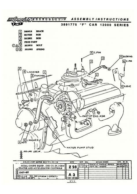 Upper Alternator Bracket Team Camaro Tech