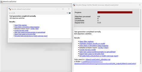 Configure Model Settings And Run Analysis Matlab And Simulink