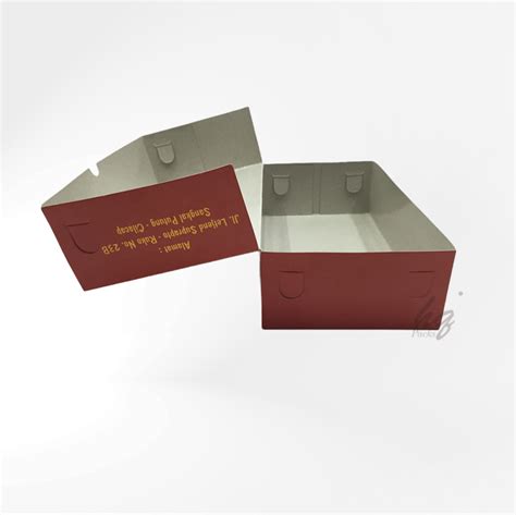 Box Bolen Tutup Sambung Duplex Hqpacks Cetak Dan Sablon Kemasan