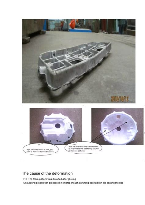 Analysis Of Lost Foam Casting Defects Pdf Arts And Crafts Hobbies
