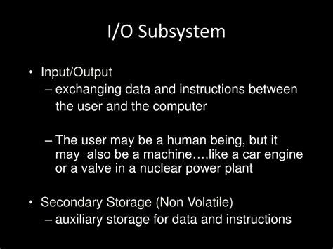 Ppt Secondary Memory Peripherals And Input Output Lecture 6