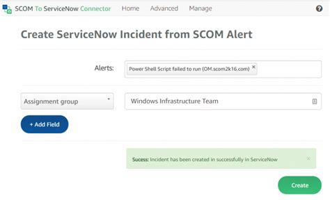 Introducing The SCOM To ServiceNow Connector SCOM Maintenance Mode Scheduler