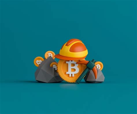 Premium Photo 3d Rendering Concept Cryptocurrency Mining Illustration