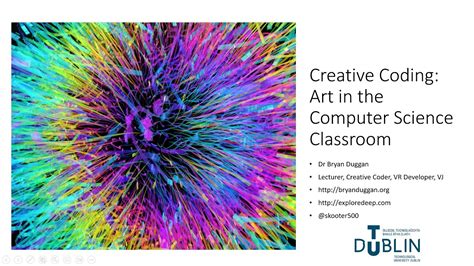 Creatice Coding Art In The Computer Science Classroom Youtube