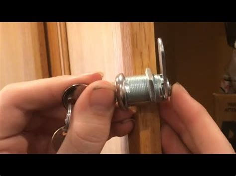 Adding A Lock To The Cabinet Door Gatehouse You