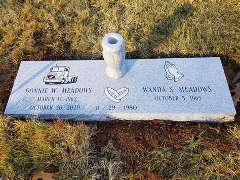 Gray Granite Double Flat Grave Marker Headstone 42x14 Cemetery