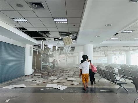 ငလျင်ကြောင့်ပိတ်ထားရသည့် မန္တလေးနှင့် နေပြည်တော်လေဆိပ်ပြန်ဖွင့်မည