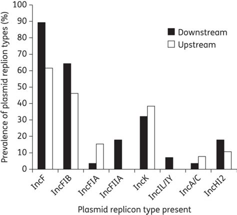 Prevalence Of Different Plasmid Replicon Types As Validated By Pcr For Download Scientific