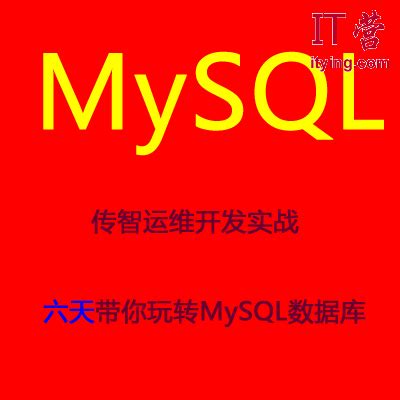 运维开发实战 六天带你玩转MySQL数据库 IT营 运维开发实战 六天带你玩转MySQL数据库 IT营