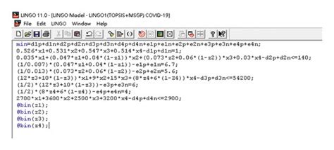 Formulate An Equation Of Fuzzy Msgp Model Of Supplier Selection Download Scientific Diagram
