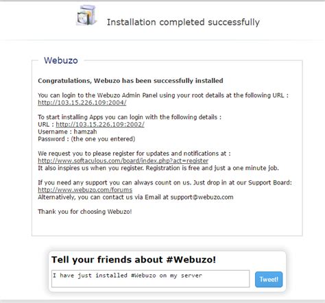 Tutorial Cara Install Panel Webuzo Pada Vps Centos Idcloudhost