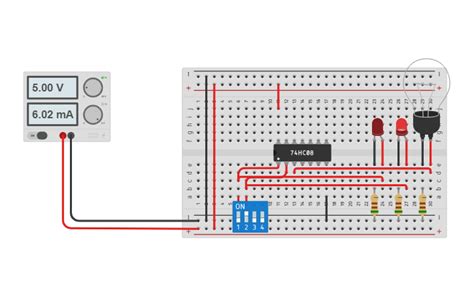 Circuit Design Porta And Tinkercad