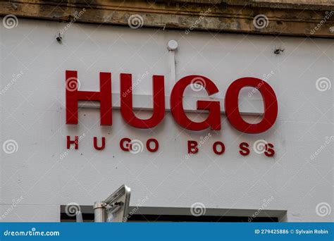 Hugo Boss Logo Red