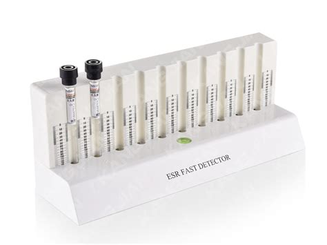 Detector rápido de Eritrosedimentacion Bluttest