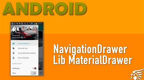 Utilizando Navigationdrawer Material Design Android Parte 5 Youtube