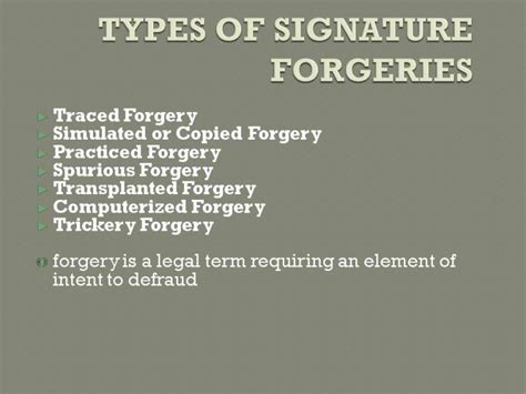 Signature Forgery Ppt Forensics Digest
