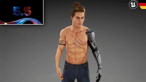 Unreal Engine 55 Character Creation And Customization Tech Demo Unreal