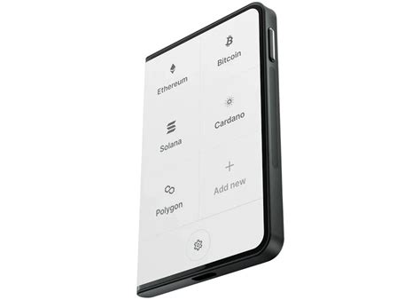 Ledger Stax E Ink Touchscreen Us